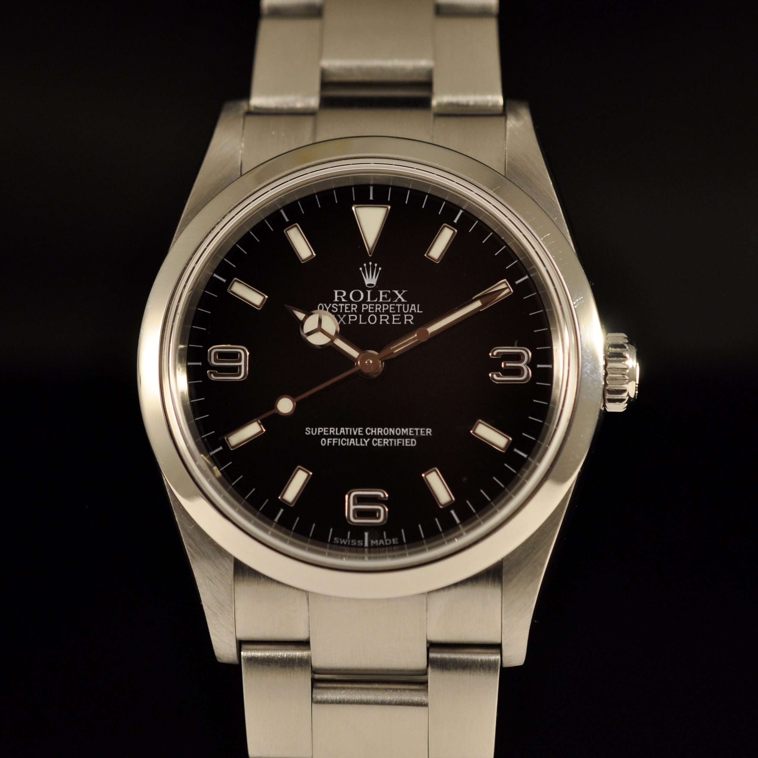 Rolex Explorer I Watch reference 114270 Steel, around 2002 – Romain Rea