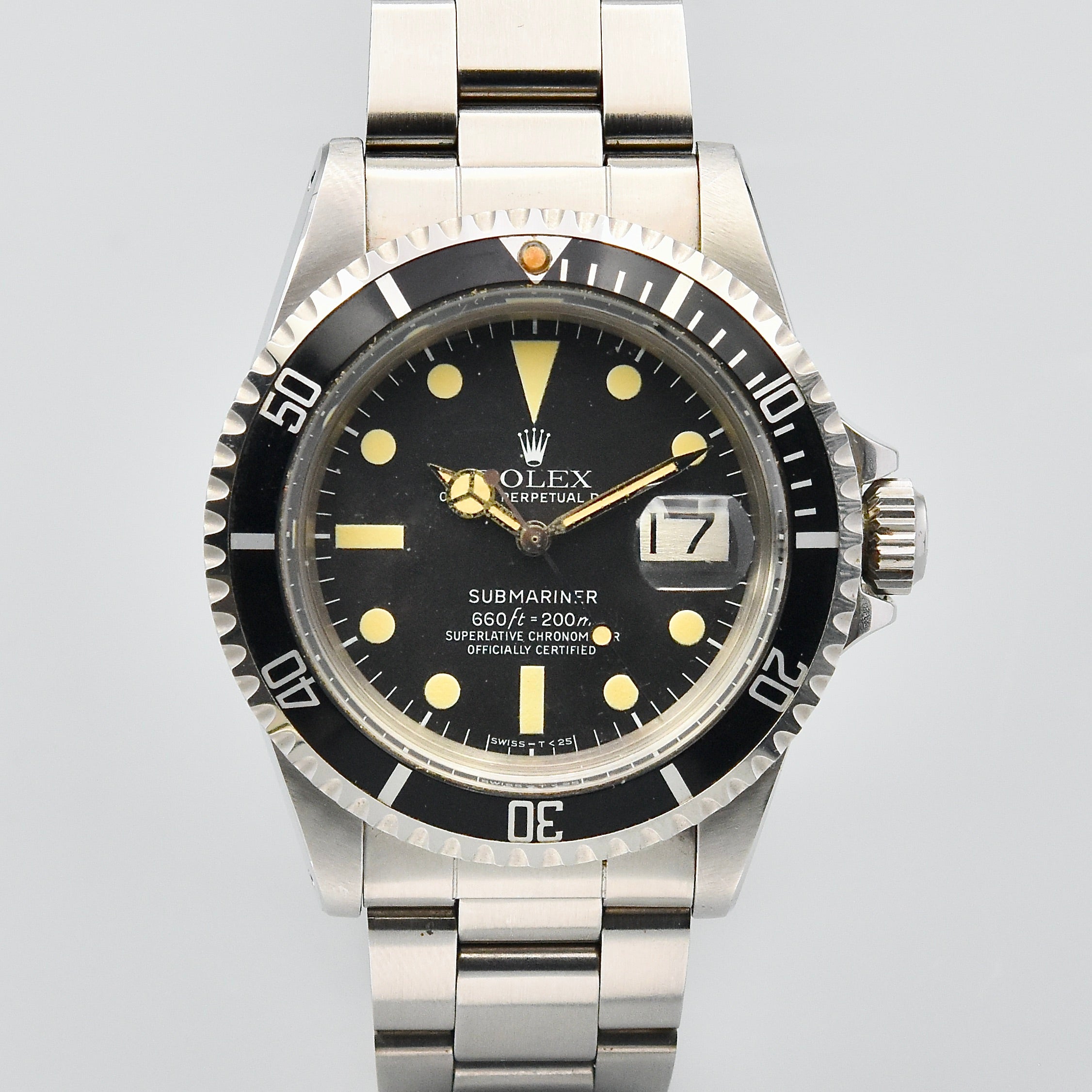 ROLEX SUBMARINER DATE REF. 1680 BOX AND PAPER STAINLESS STEEL – Romain Rea